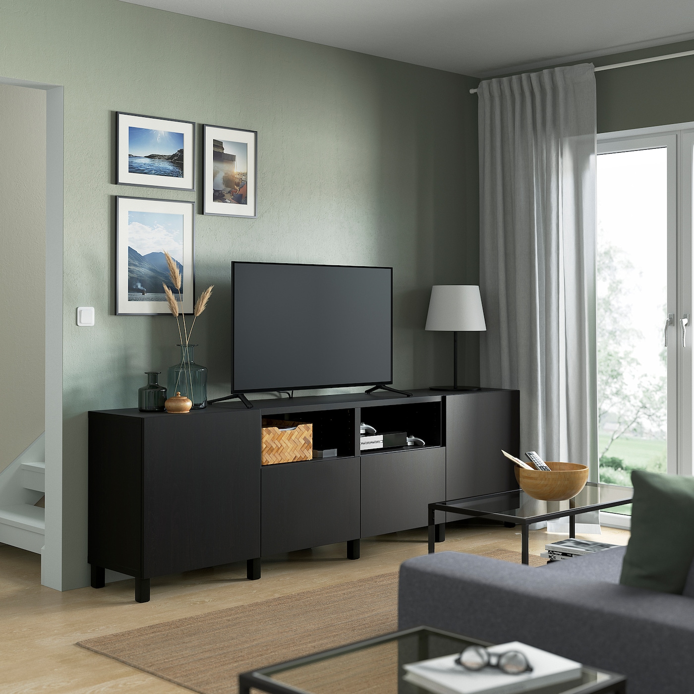 Besta lappviken tv bench store
